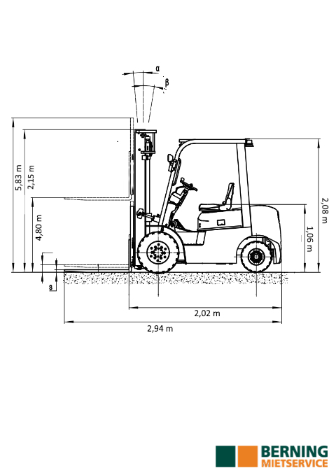 Arbeitsbühnen-Detailseite - Berning Mietservice