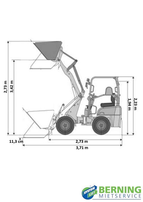Baumaschinen-Detailseite - Berning Mietservice