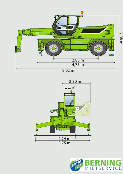 Baumaschinen-Detailseite - Berning Mietservice
